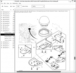 John Deere AMS Products Self-Propelled Windrowers Parts Catalog (PC12425) | A++ Repair Manual Store